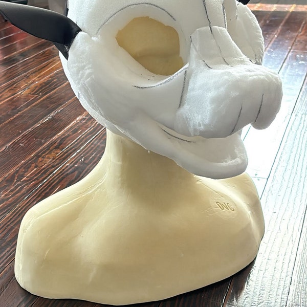 Bucket Style Foam Fursuit Head Base and Liner Pattern - Etsy