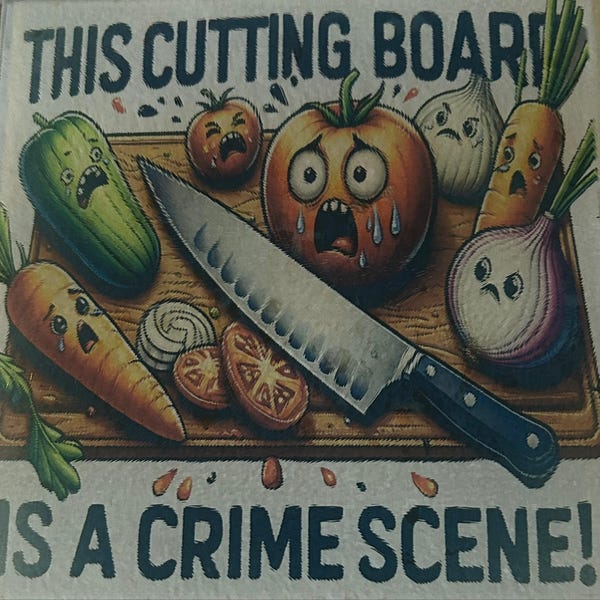 Funny Vegetable Cutting Board PNG Sublimation Design, Chopping Board ...