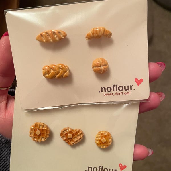 3 Mini Waffle Magnet Set - Etsy