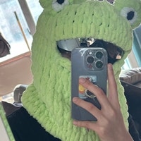 Frog Balaclava, Ski Helmet Mask, Helmet Protector, Balaclava With ...