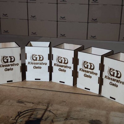 Wine Crate Box, Ceremony Wine Bottle Box Bundle, CNC Laser Cutting ...