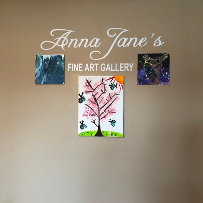 Custom Personalized Fine Art Gallery Vinyl Wall Art for Your Display ...