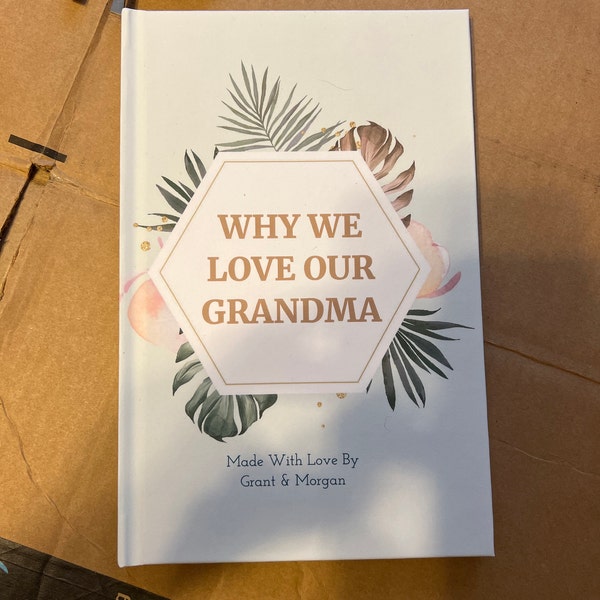 Personalized Book for Mom From Daughter, Birthday Gift for Mom, Gifts ...