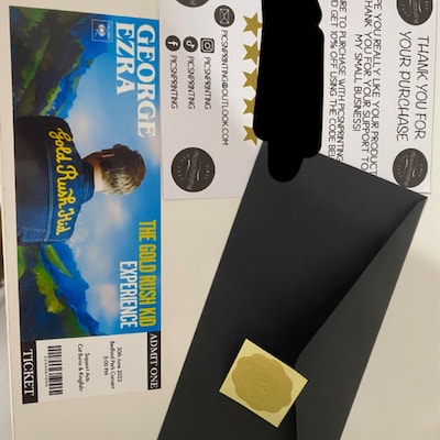 Personalised Musical Theatre Ticket, Show, Theatre, Musical ...