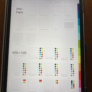 15 Digital Paper Templates Brainstorm / Project Papers Goodnotes ...