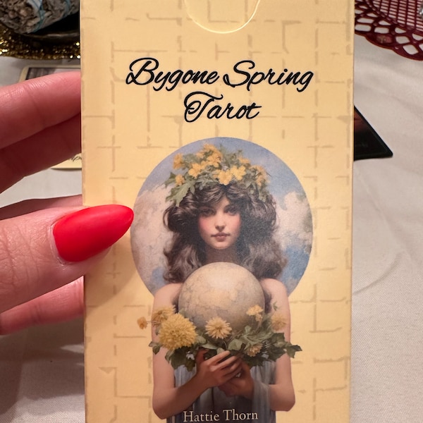 Bygone Spring Tarot • Antique Springtime 78-card Deck • Victorian ...