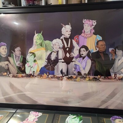 Custom Fantasy Character Bust Portrait Character Commission Painting ...