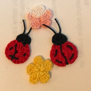 Set of 17 Cotton Crochet Sea Creatures Appliques, Sea Creature ...