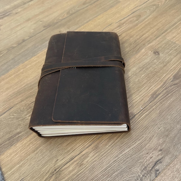 Personalized Vintage Leather Document Holder Case Folder ,A4 / Letter ...