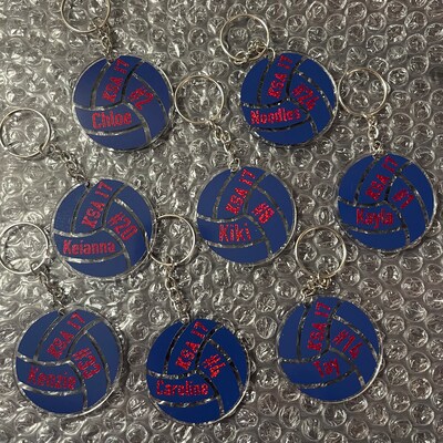 Name Tag Add on for Volleyball Ribbon Lei Necklace for / Grad Lei ...