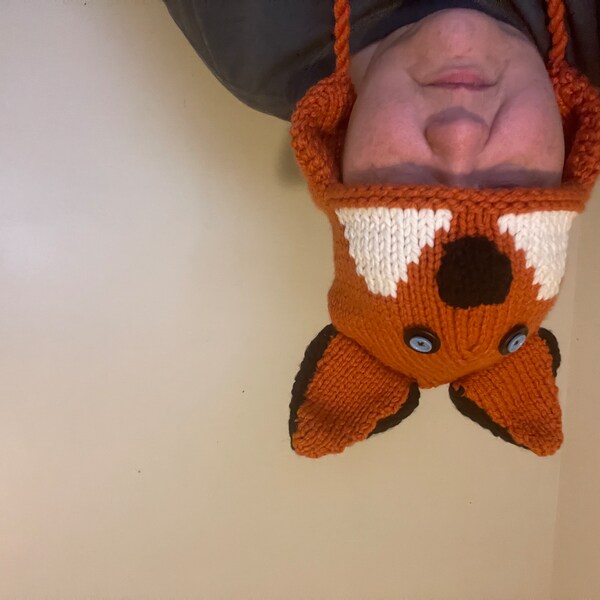 Adult Hand Knit “becky” and “wrath of Becky” Fox Hat - Etsy