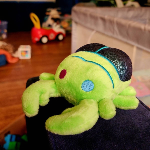 Shiny Shell Stag Beetle Bug Insect Coleoptera Minky Plush Adorable ...