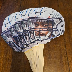 Custom Face Fans With Wooden Handle, Wedding Heads, Bachelorette Groom ...