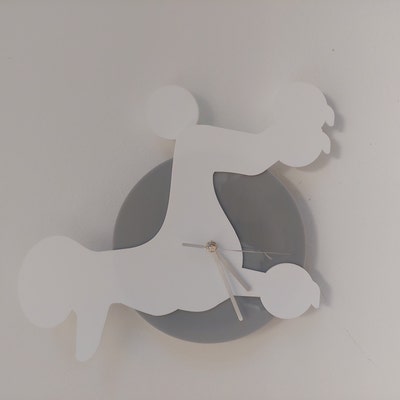 Bluntly Modern Design Wooden Grandfather Pendulum Wall Clock / Table ...