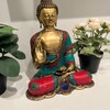 Brass Dattatreya Statue, 8" Inch Dattaguru Idol in Brass, Bhagwan ...