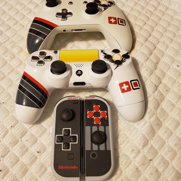 Custom NES Nintendo Themed Nintendo Switch Joy-con Joycon Controllers ...