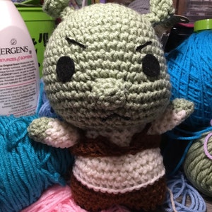 Crochet Pattern Ogre jumbo, Amigurumi Tutorial in English, PDF Download ...