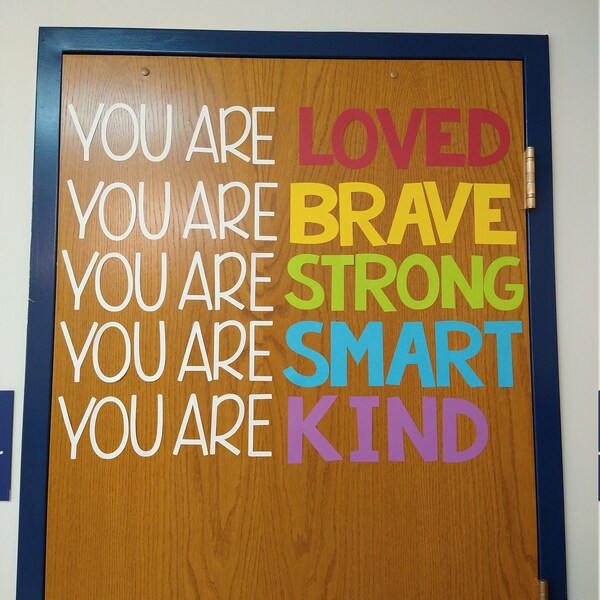 You Are| Bulletin Board Cutouts Decor - Etsy