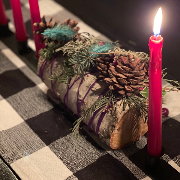 DIY- Yule Log- Winter Solstice- Ritual and Log Included - Etsy