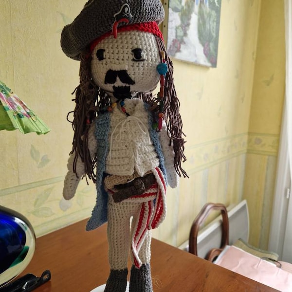 Crazy Captain Pattern Pdf TUTORİAL ENGLİSH - Etsy