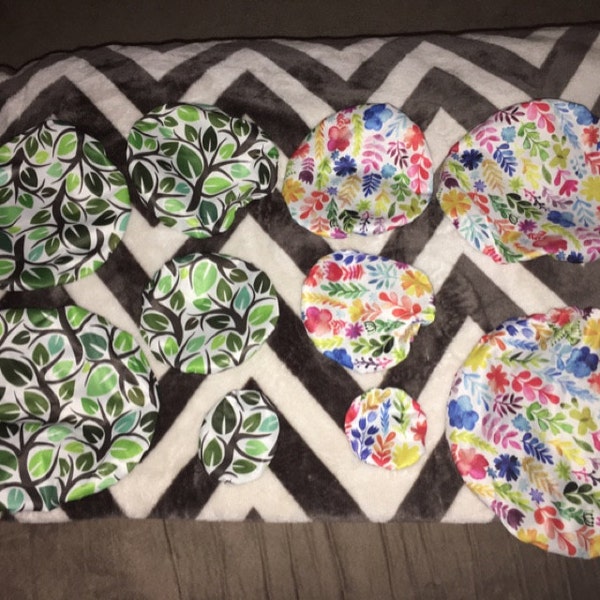 Reusable Bowl Covers Basic Set, Garden Flowers - Etsy