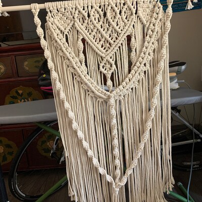 Macrame PATTERN Written PDF and Knot Guide, Diy Macrame Wall Hanging ...