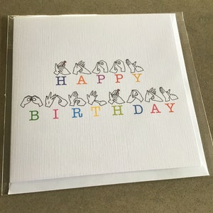 BSL Clock, Personalised British Sign Language Clock - Etsy