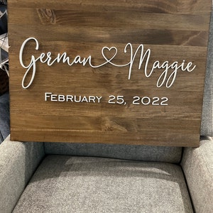 New Date for Sign | Etsy