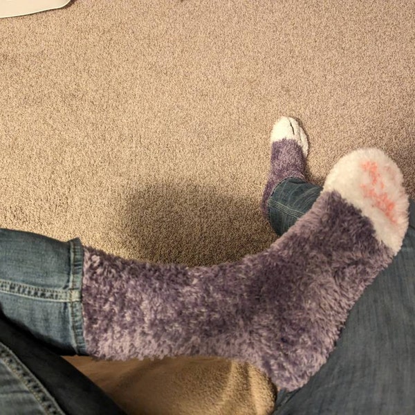 Slippers - Socks Paw Cat Bunny Paw Puppy Paw Fur Suit Socks - Etsy