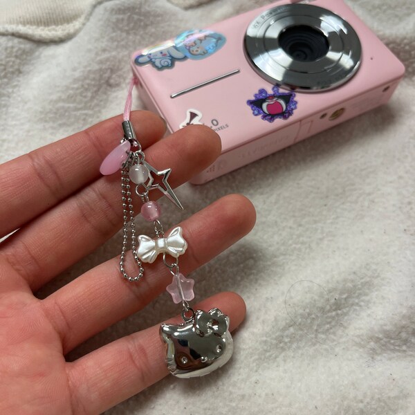 Heart Shaped Phone Charm Holder - Etsy