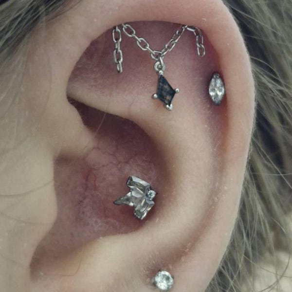 14K Solid Gold Snake Tsavorite Charm Unique Snake Gemstone Pendant ...