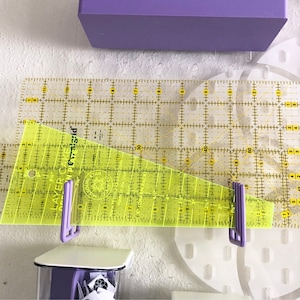 Sewing Template/ruler Holder IKEA SKADIS or 1/4 Standard Pegboard - Etsy