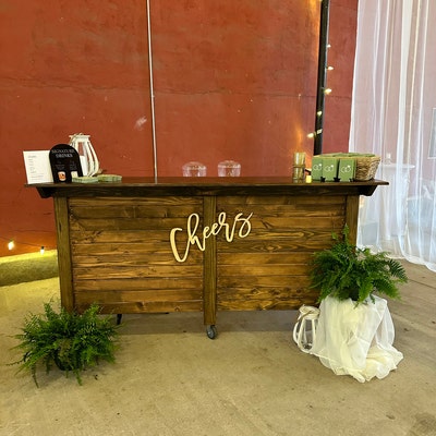 Cheers Sign, Wedding Decor, Wedding Decorations, Party Decorations ...