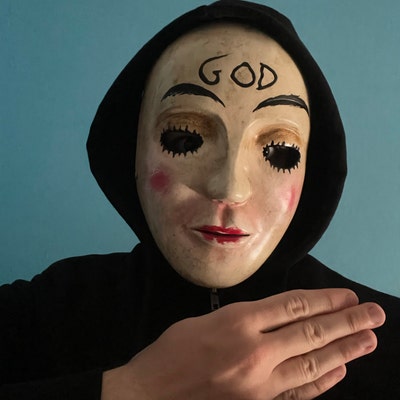 Cannibal Mask Green Variant Anti-bite Restraint Prop Replica - Etsy UK