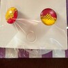 Apple Snap Hair Clips Pack of 2 Red - Etsy