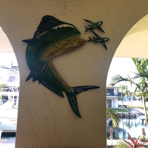 Snook Wall Art Snook Skeleton Hanging Aluminum Metal Art | Etsy