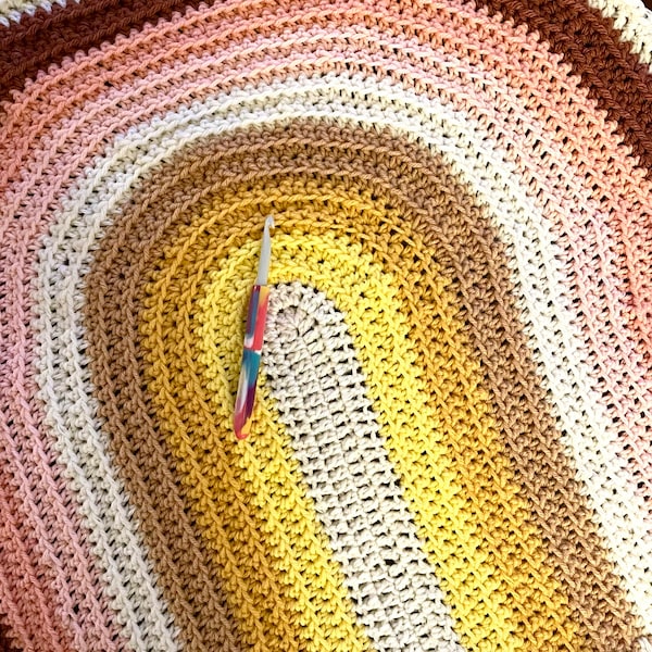 Phoenix Rainbow Blanket — PATTERN (includes 3 Sizes) - Etsy