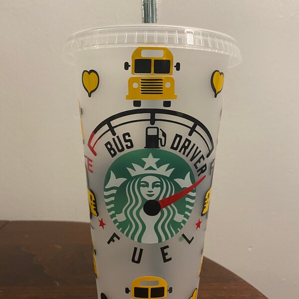 Bus Driver Svg, School Bus Driver Svg for Cold Cup Cold Cup, Back to ...