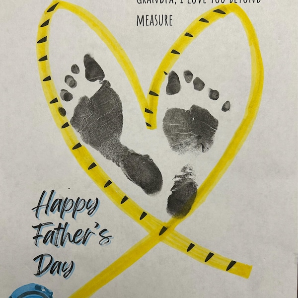 Printable Baby Footprint Poem Keepsake, Minimalist Baby Footprint Wall ...