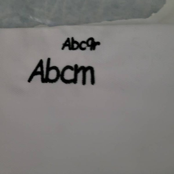 Comic Sans Embroidery Font, BX Font, Monogram Alphabet Machine ...