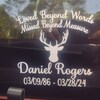 In Loving Memory Bass Fish Decal, Remembrance Decal, in Loving Memory ...