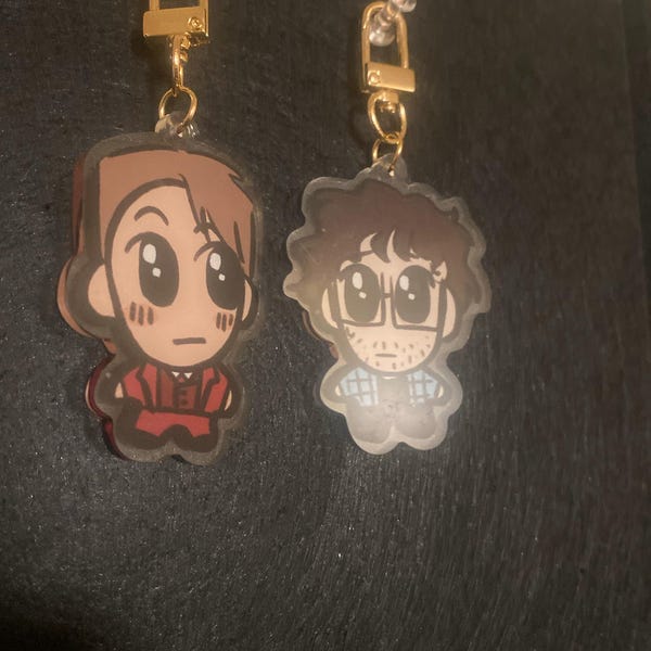 Hannibal and Will Keychains [new and Improved!]. Hannigram - Etsy