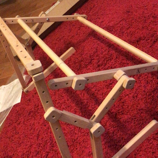 Needlework Adjustable Lap Table Stand Hands Free Wooden Embroidery ...