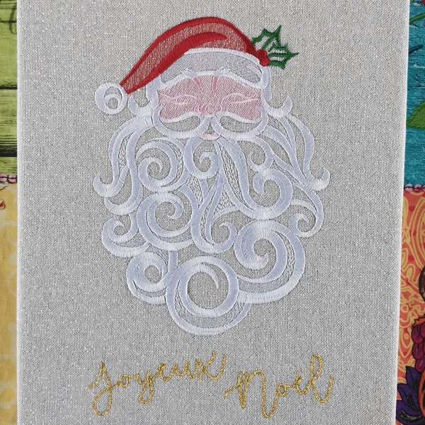 Santa Claus Embroidery Design, Christmas Embroidery Design Machine ...