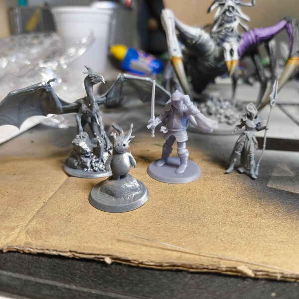 Hollow Knight and Hornet Figures / Hand Painted 3D Printed ...