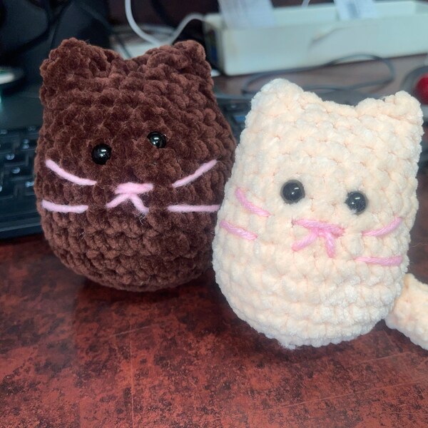 Easy Amigurumi Crochet Toy Cat Digital PDF PATTERN Good for Beginners ...