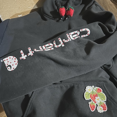 Strawberry Plant Patch Set of 2 Fruit Patches for Jackets Embroidered ...