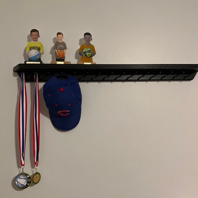 New 3ft Granite-gray Trophy Shelf, Medal Hanger, Medal Holder, Award ...