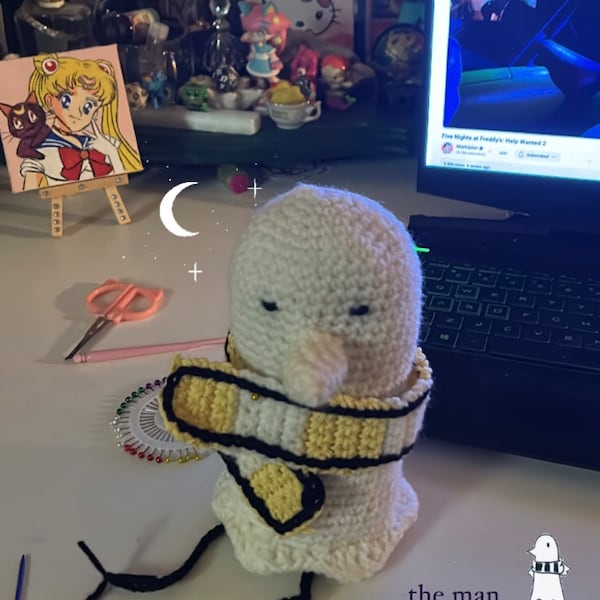 Neutral Chao Sonic Amigurumi Crochet Pattern - Etsy