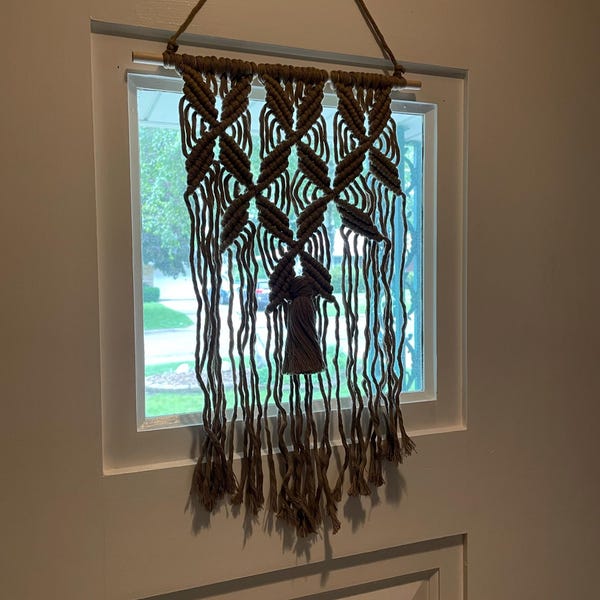 Extra Large Macrame Table Centerpiece, Table Decor, Candle / Plant Mat ...